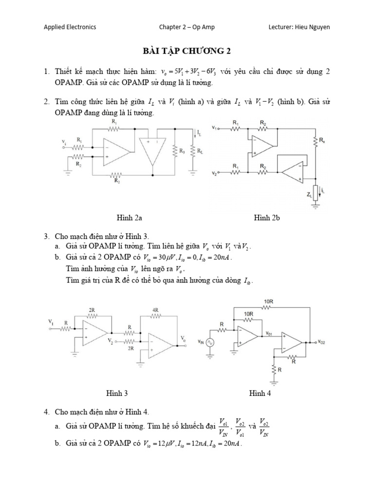 Exercise Chapter 2 | PDF