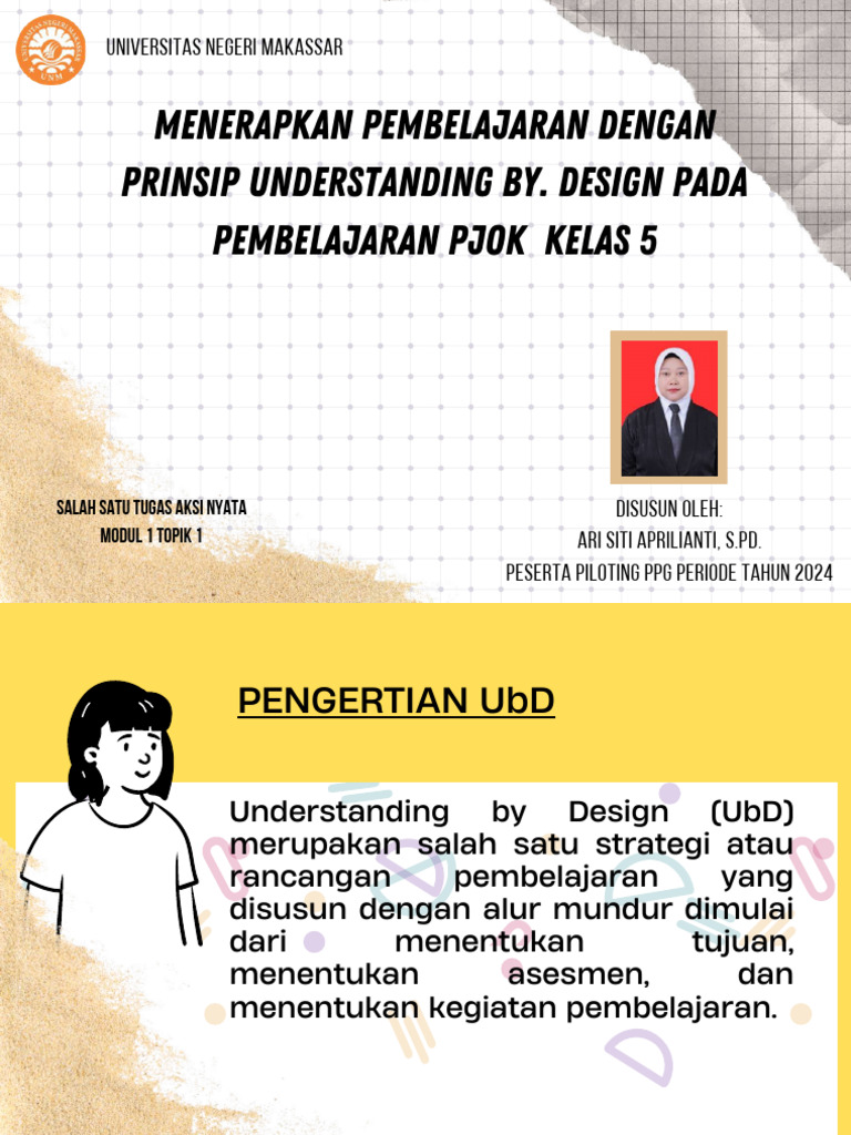 Modul Pembelajaran Understanding by Design / UbD | PDF