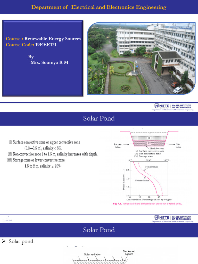 UNIT - 1 - Solar - Electric Energy | PDF | Photovoltaic System | Photovoltaics