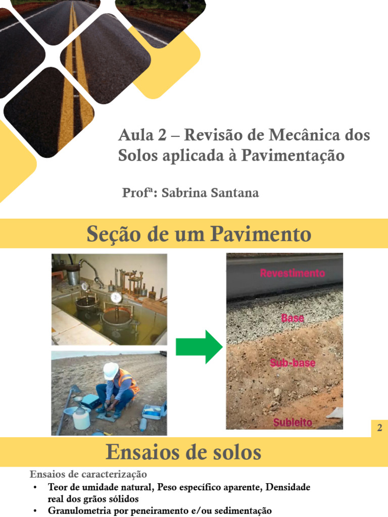Aula 2 - Revis-O de Mec-Nica Dos Solos | PDF | Solo | Resistência dos ...