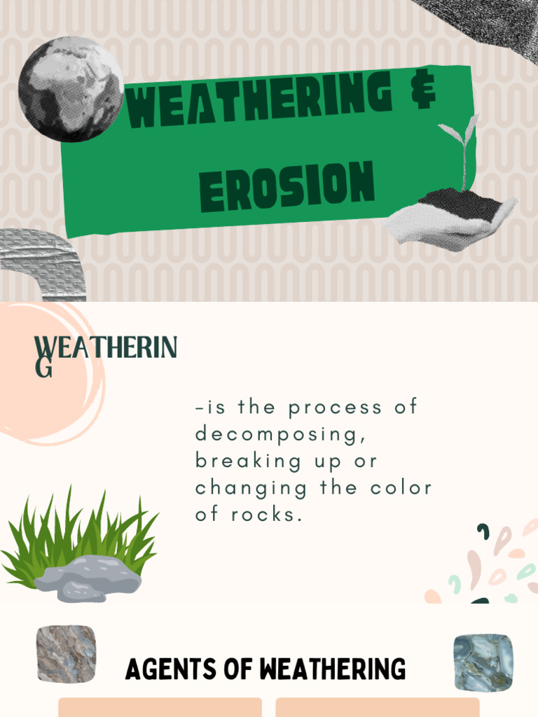 Weathering and Erosion Explained | PDF | Home & Garden | Technology ...
