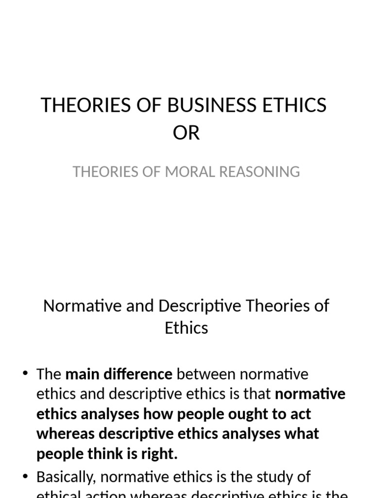Unit 1 Theories of Ethics 2 | PDF | Utilitarianism | Justice