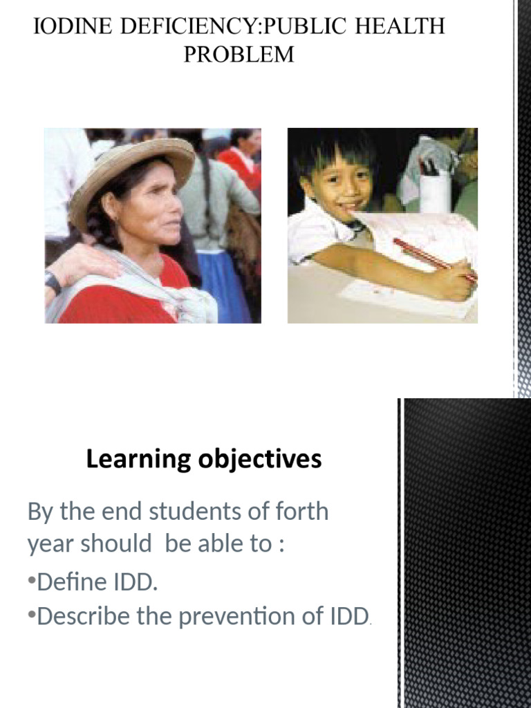 Iodine Deficiency-1 | PDF | Thyroid | Hypothyroidism