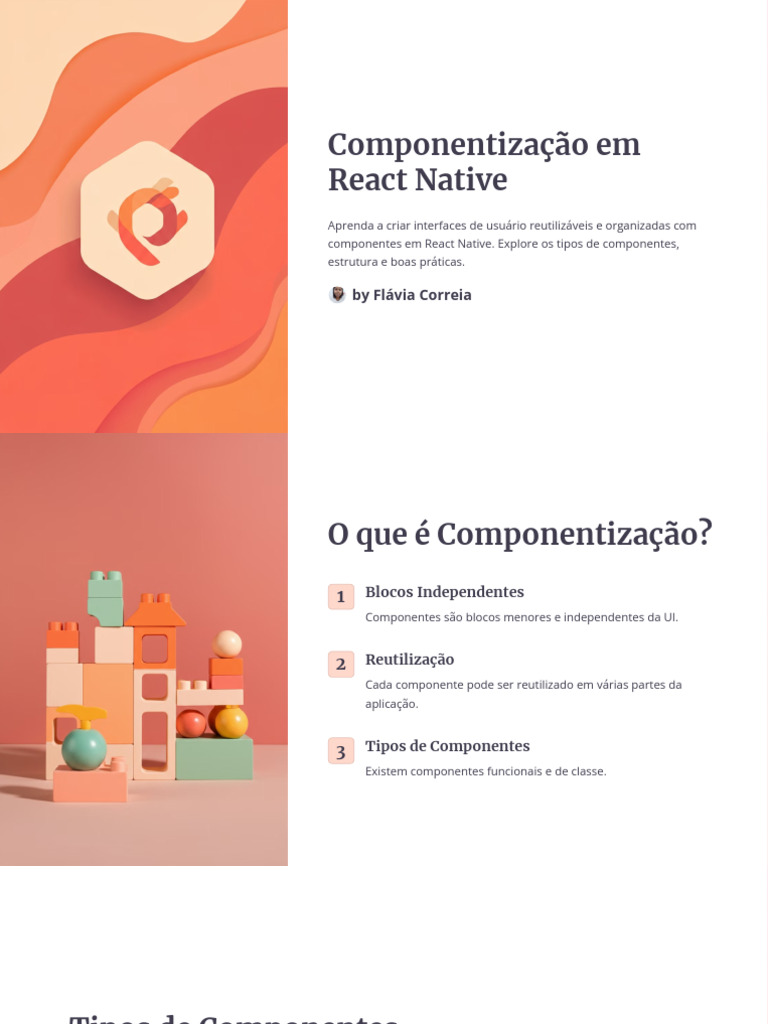 Componentizacao em React Native | PDF | Vida | Informática