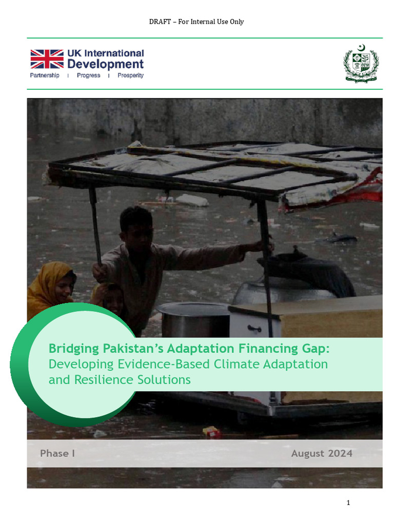 FCDO - Bridging Pakistan's Adaptation Financing Gap - Final Draft ...