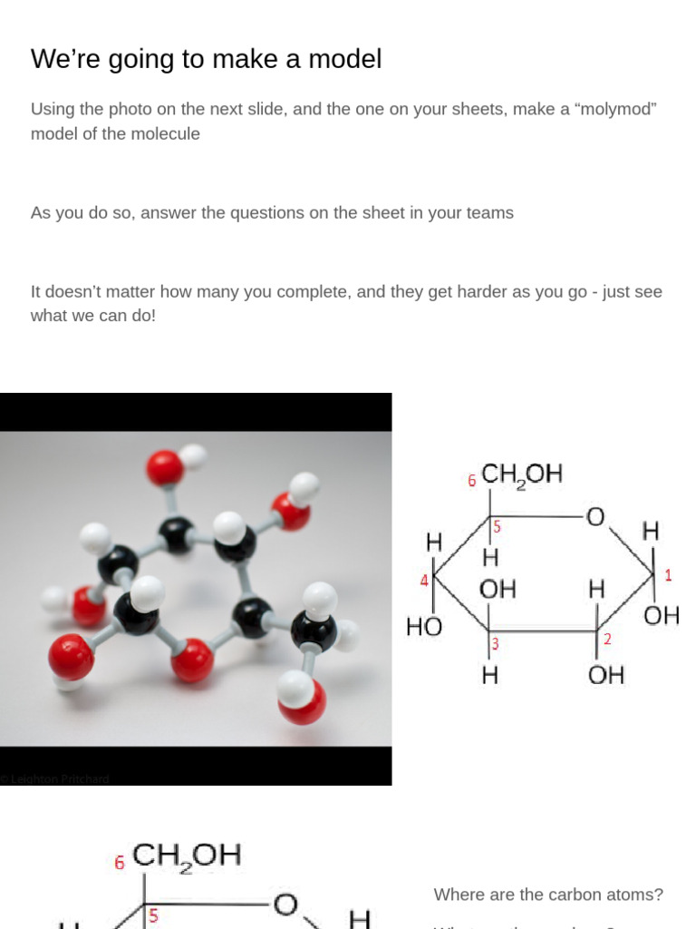 Chemistry Model Building Activity | PDF