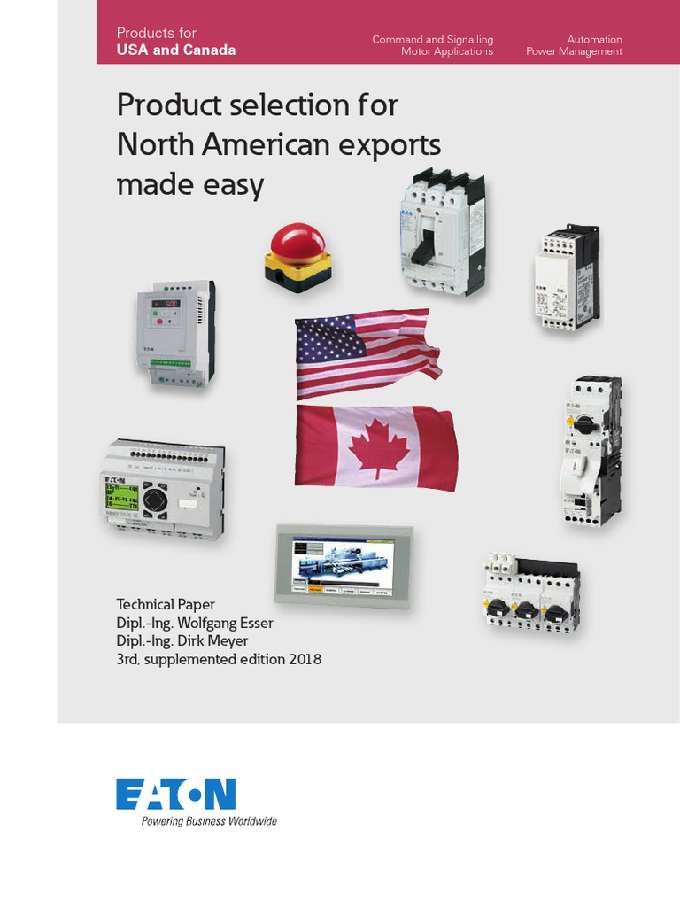 EATON - Product Selection For North American Exports Made Easy 2018 ...