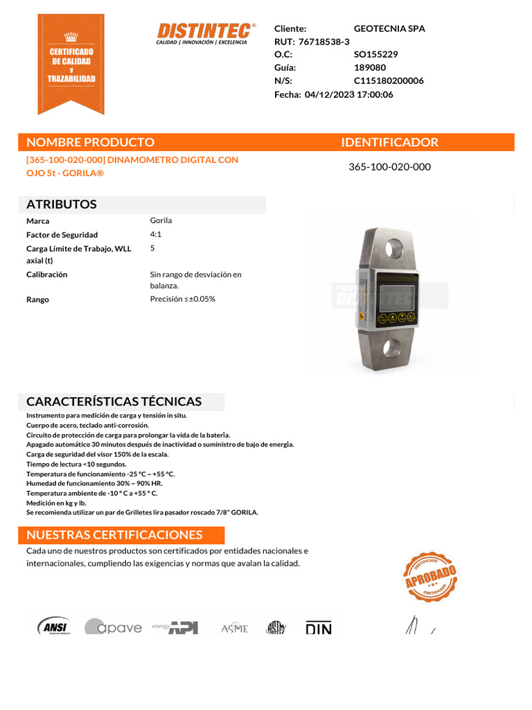 Certificado de Calidad - 2022-07-05T103646.608 - 2022 - DINAM - NUEVO | PDF