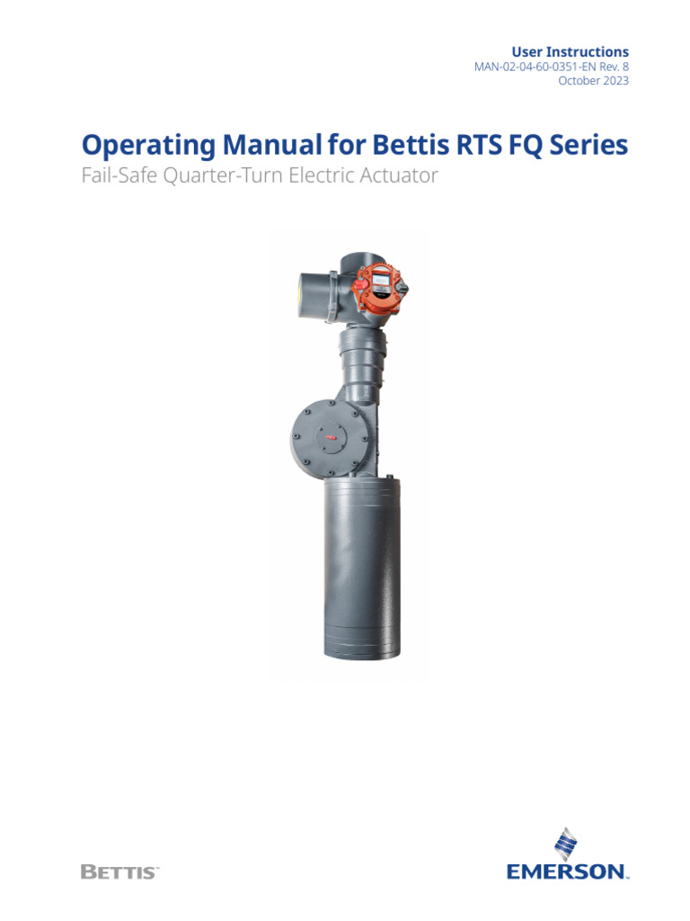 -manuals-bettis-rts-fq-series-operating-manual-bettis-en-en-6336038 | PDF | Electrical Connector ...
