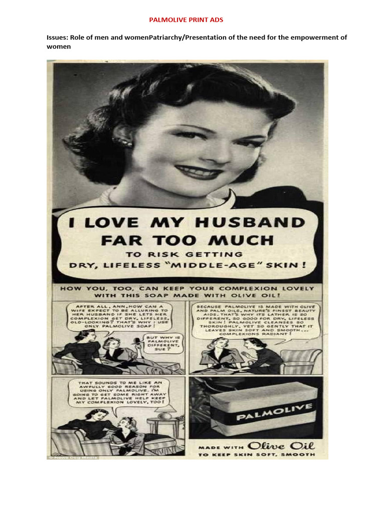 Palmolive Print Ads | PDF