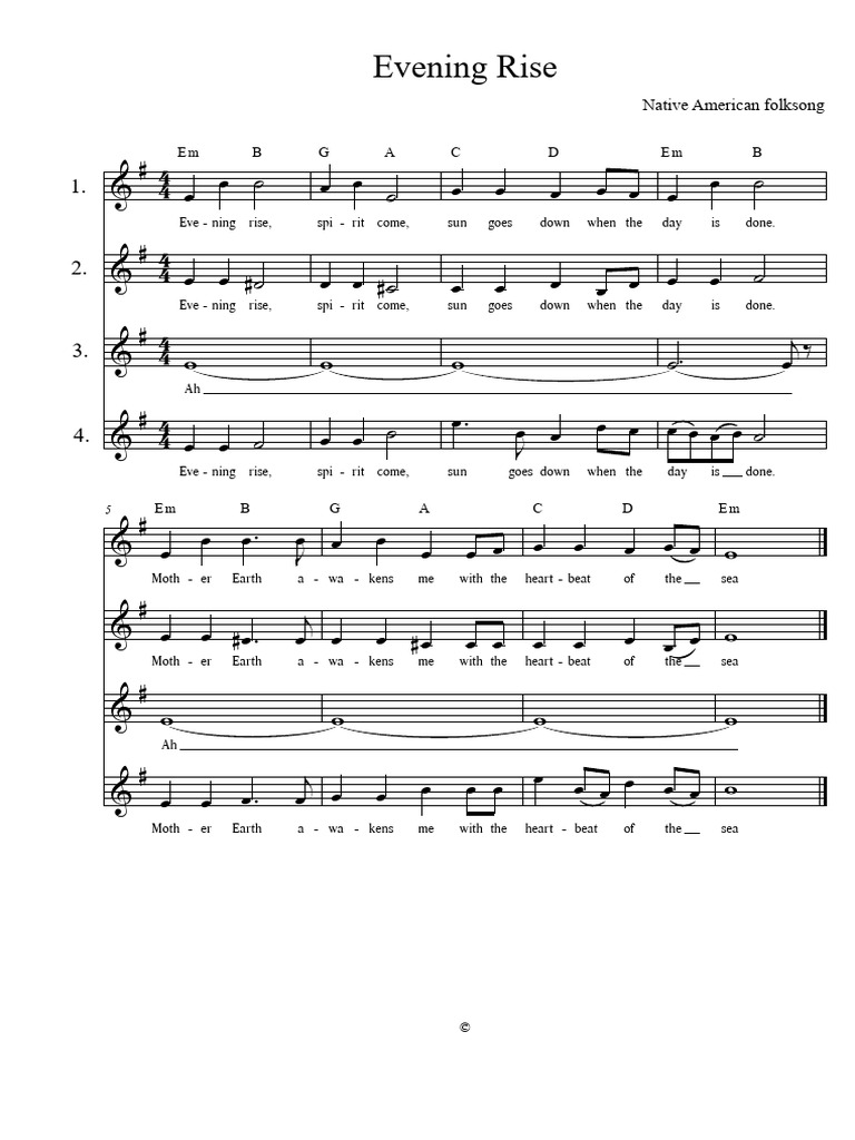 Evening Rise - Voor DMMD | PDF