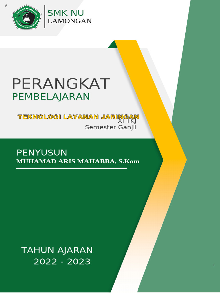 Perangkat TKJ XI | PDF