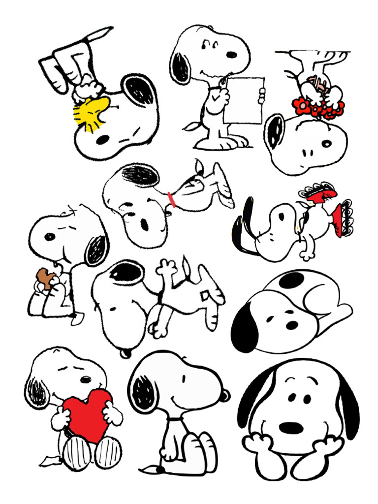 Stickers Snoopy | PDF