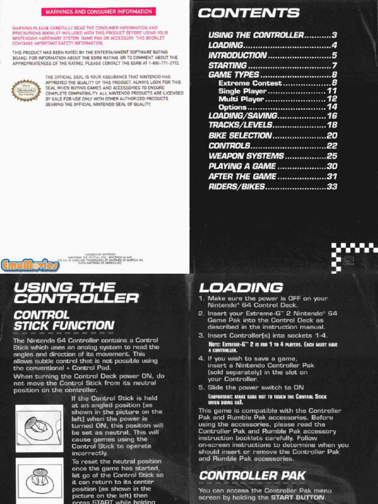 Extreme-G XG2 (USA) | PDF