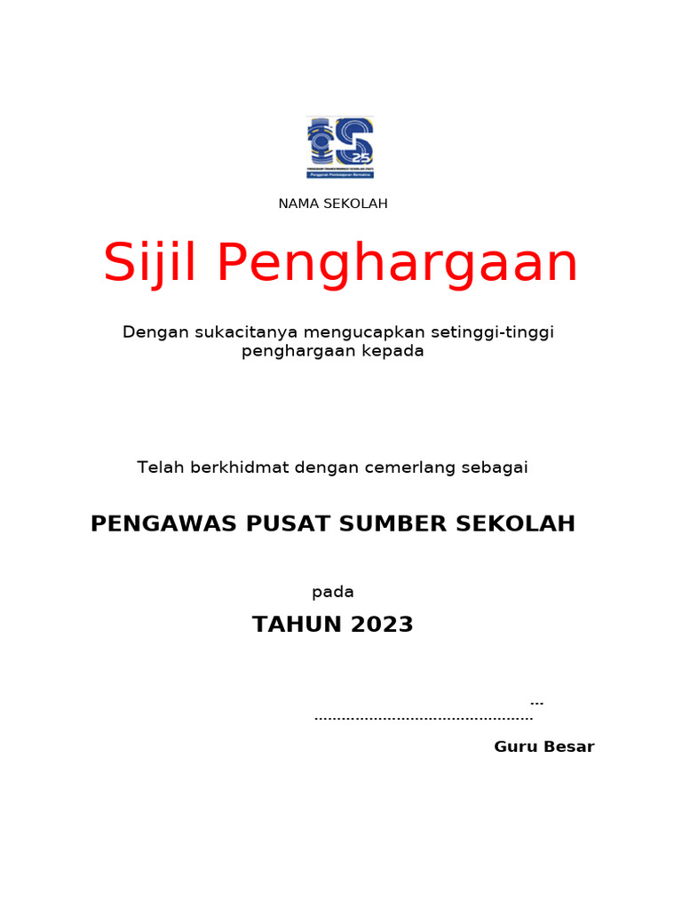 SIJIL | PDF