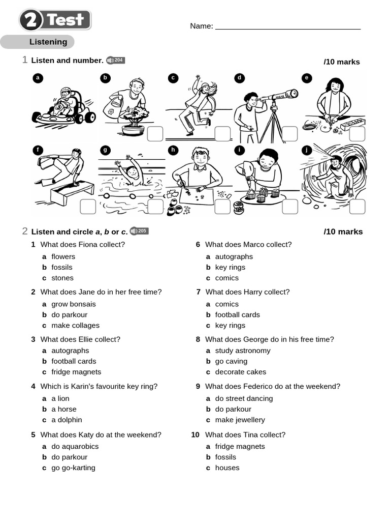 Oxford Thinkers 5 Unit 2 Test | PDF