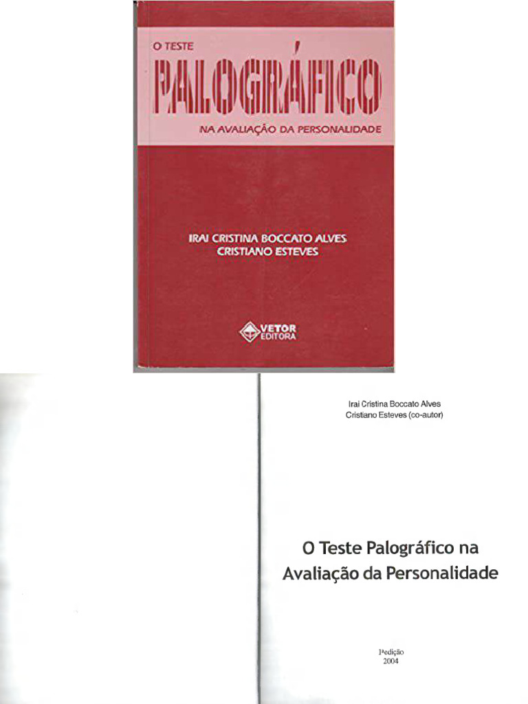 O Teste Palográfico | PDF
