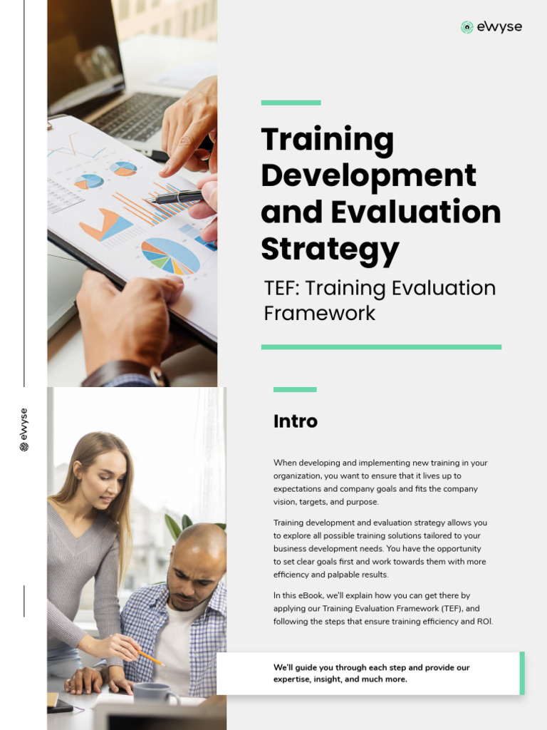 EWyse Training Development and Evaluation Strategy | PDF | Evaluation | Educational Technology