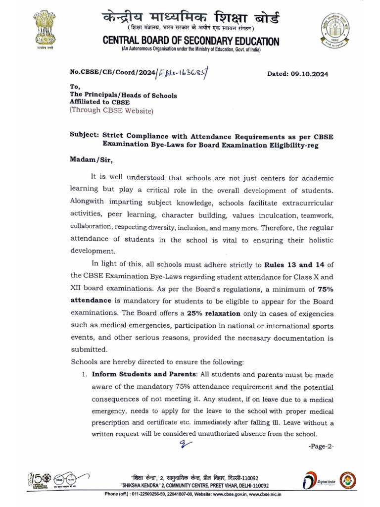 Strict Compliance Attendance 5981 | PDF