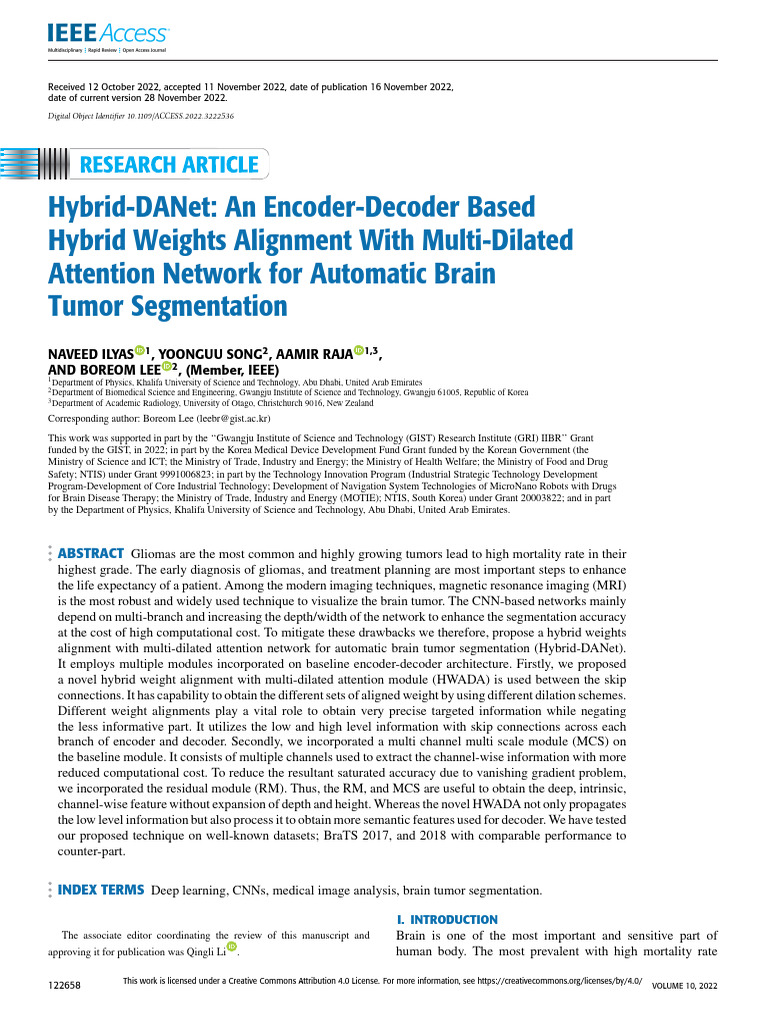 Hybrid-DANet An Encoder-Decoder Based Hybrid Weights Alignment With Multi-Dilated Attention ...