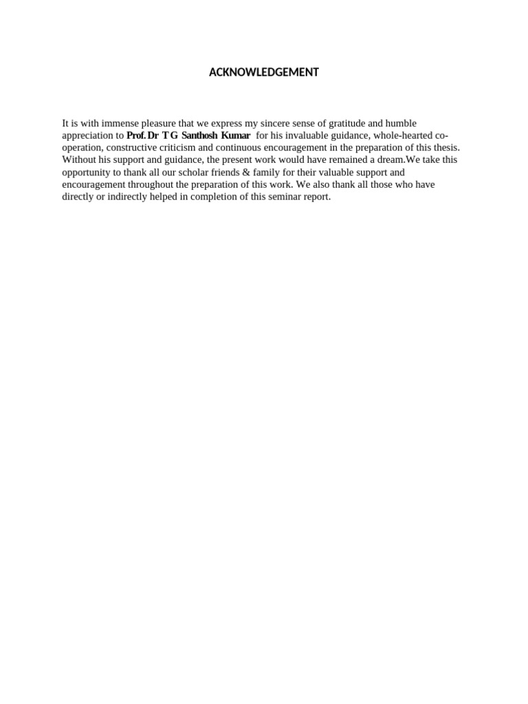 ACKNOWLEDGEMENT | PDF | Earthquakes | Earthquake Engineering