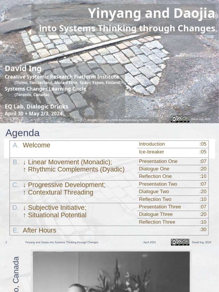 Yinyang and Daojia Into Systems Thinking Through Changes | PDF | Yin ...