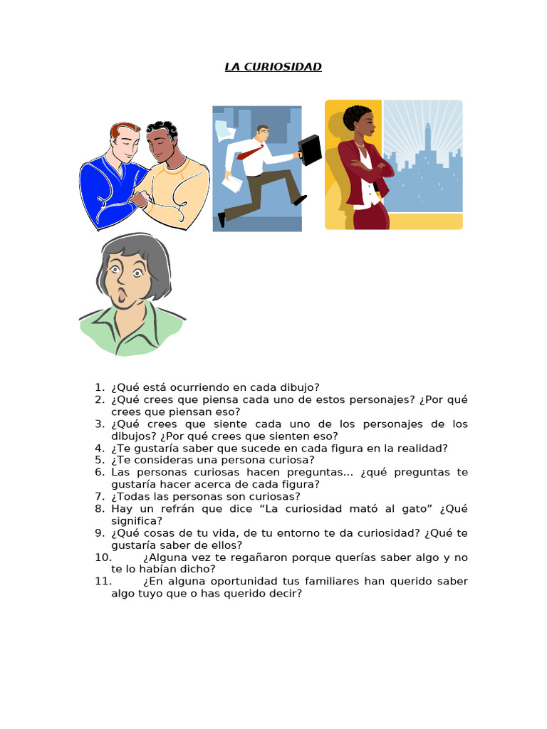 Explorando la Curiosidad Humana | PDF