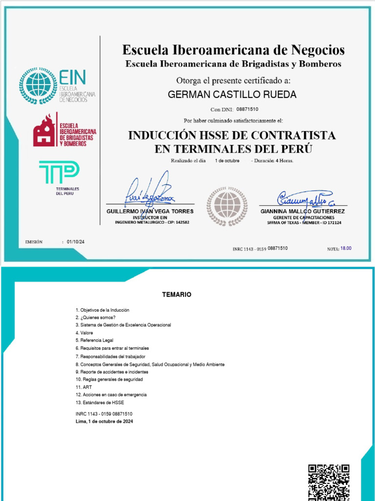 Certificado (2) | PDF