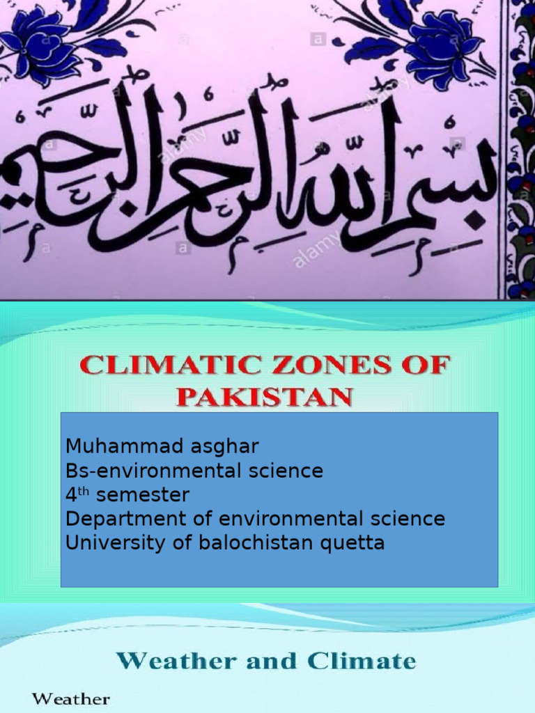 Climatology Presentation | PDF