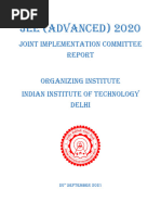 JEE Advanced Marks Vs Rank 2022 - Detailed Analys | PDF