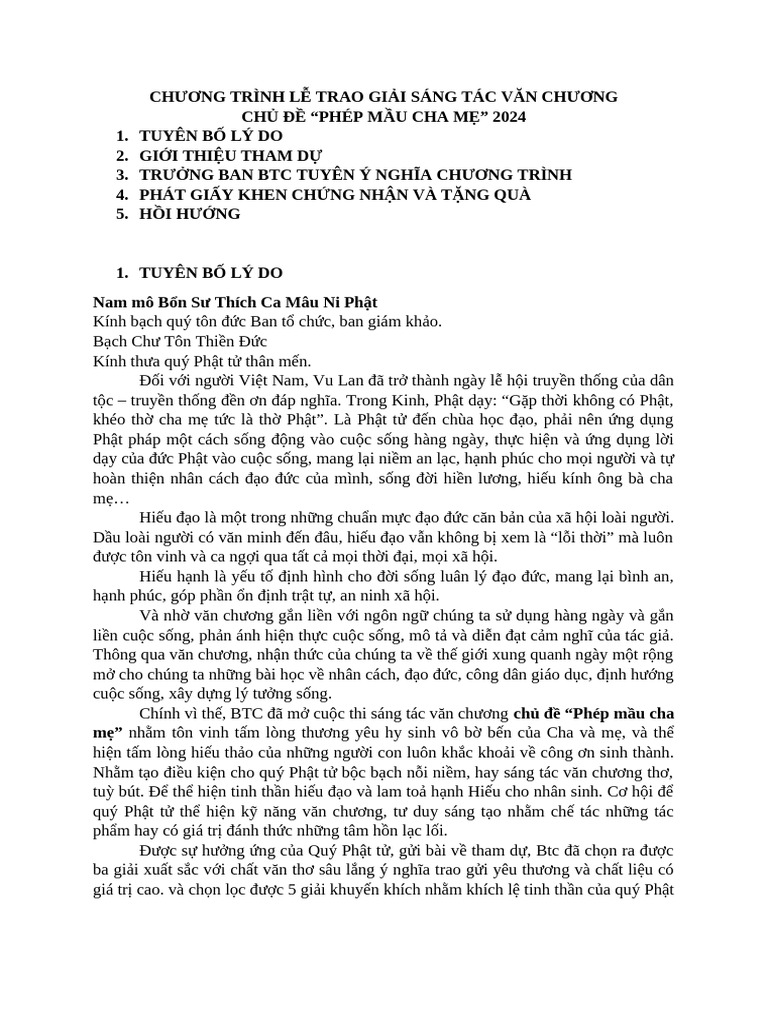 ChƯƠng TrÌnh LỄ Trao GiẢi SÁng TÁc VĂn ChƯƠng Pdf 0882