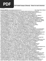 Cognizant Resume for Fresh Graduates | PDF