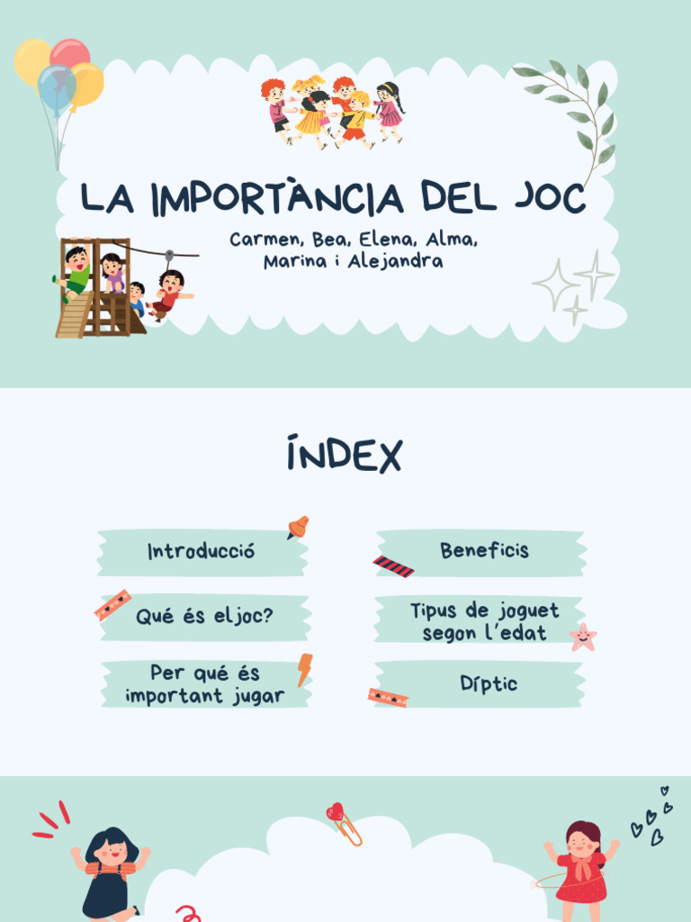 Importància Del Joc | PDF