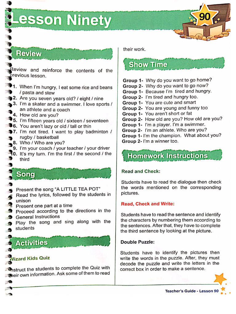 Kids 4 (Antigo) - L90 | PDF