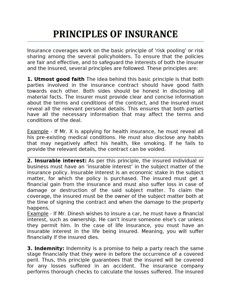 Insurance | PDF | Insurance | Assignment (Law)