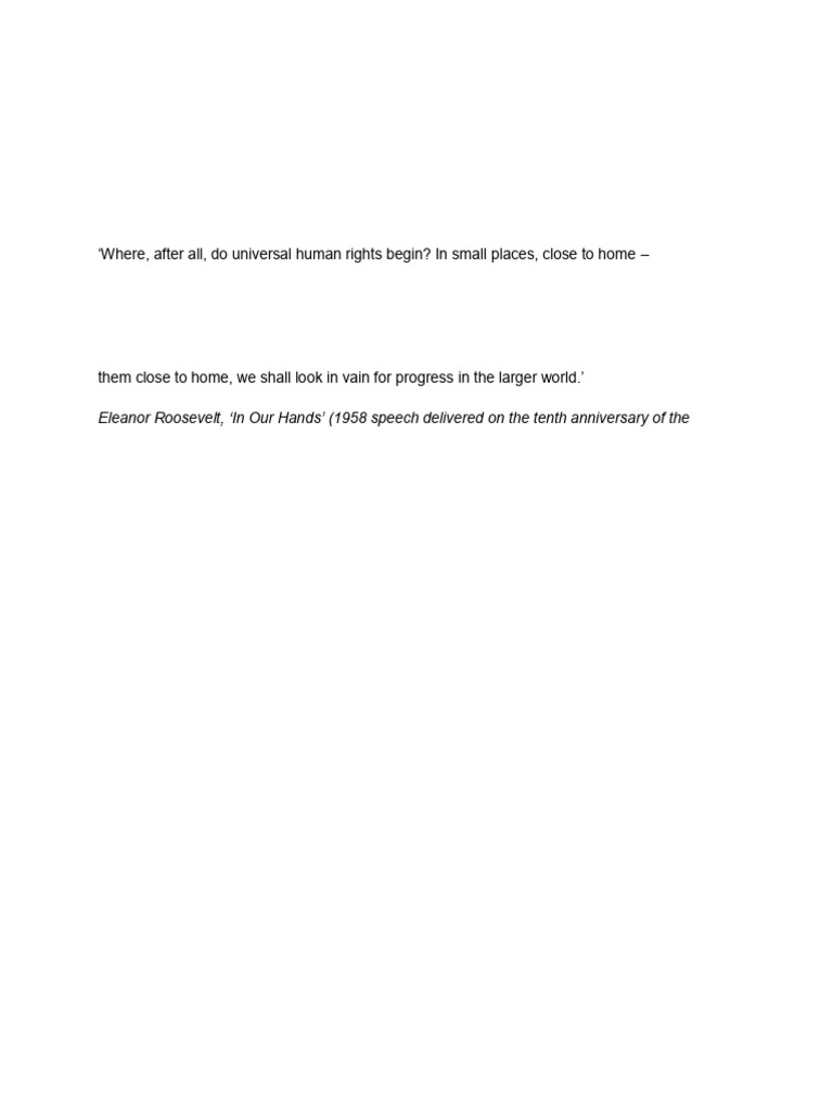 Intro To Human Rights Pdf Human Rights Rights