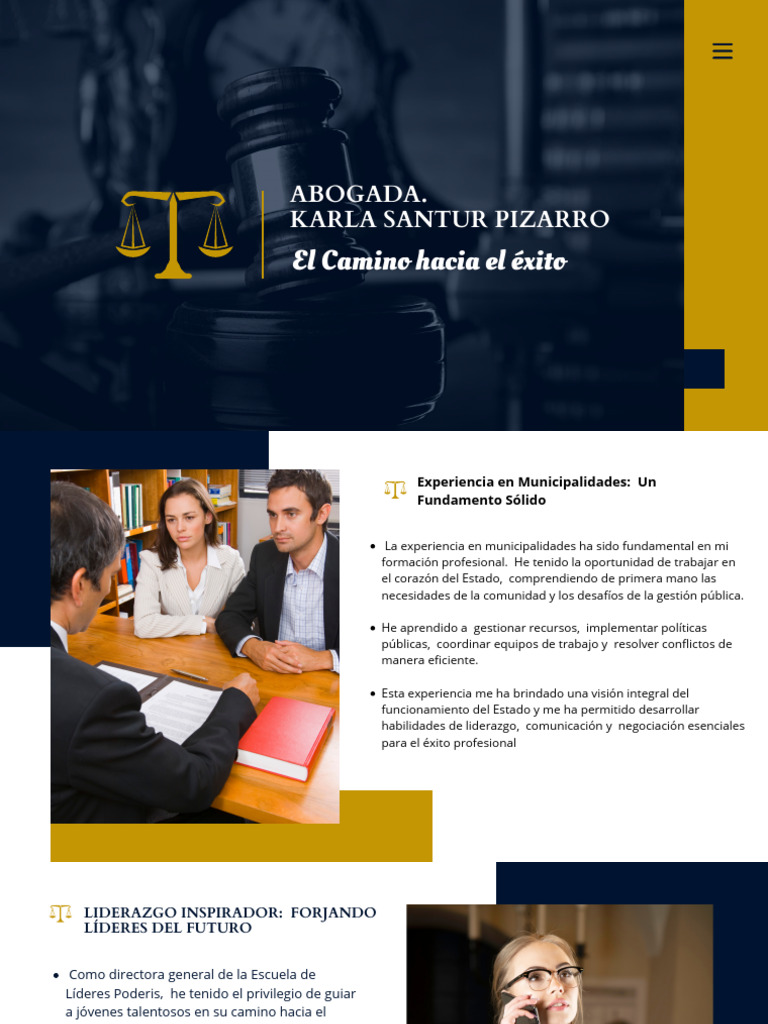 EXPOSICI'ÒN - Karla Santur | PDF | Liderazgo | Despacho de abogados