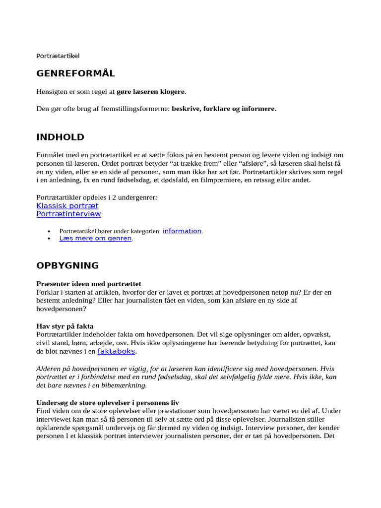 Portrætartikel | PDF