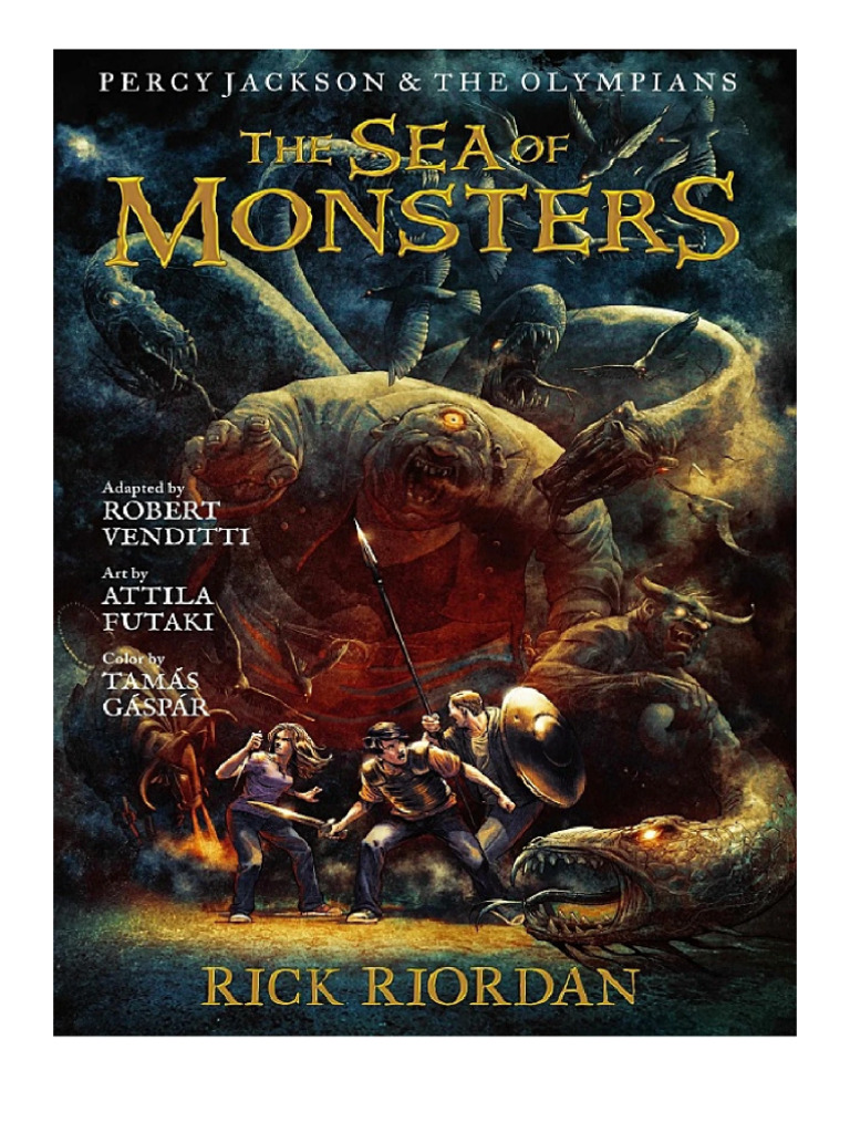 Percy Jackson The Sea of Monsters Graphic Novel | PDF