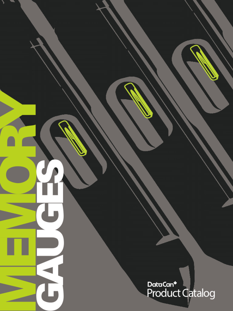 Quartz and Piezo Memory Gauges Catalog | PDF | Pressure | Measuring ...