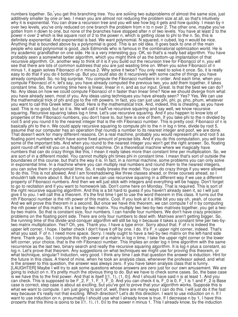 EQTVuAhSFY (Dragged) 3 | PDF | Time Complexity | Multiplication