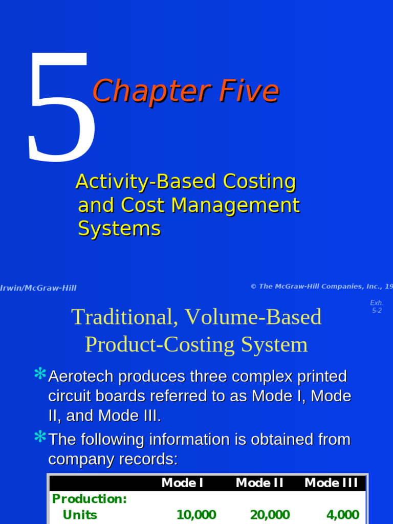 05 Activ Base Costng Pdf Business Economies