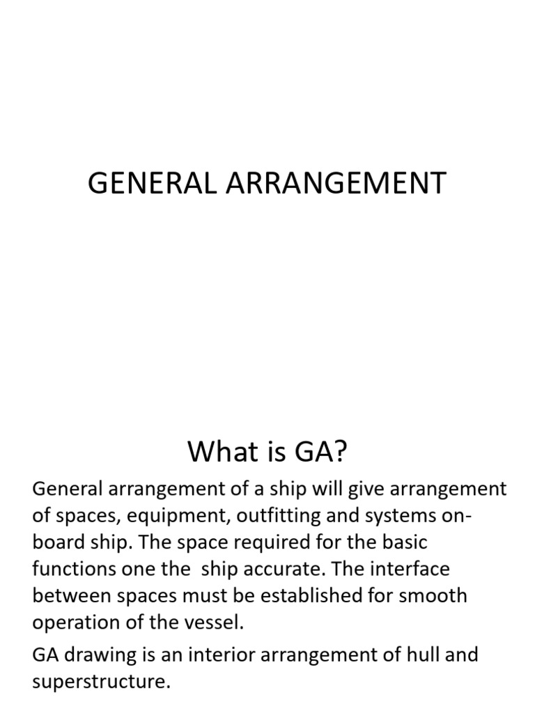 Bulk Carrier GA and Design Details | PDF | Ships | Water Transport
