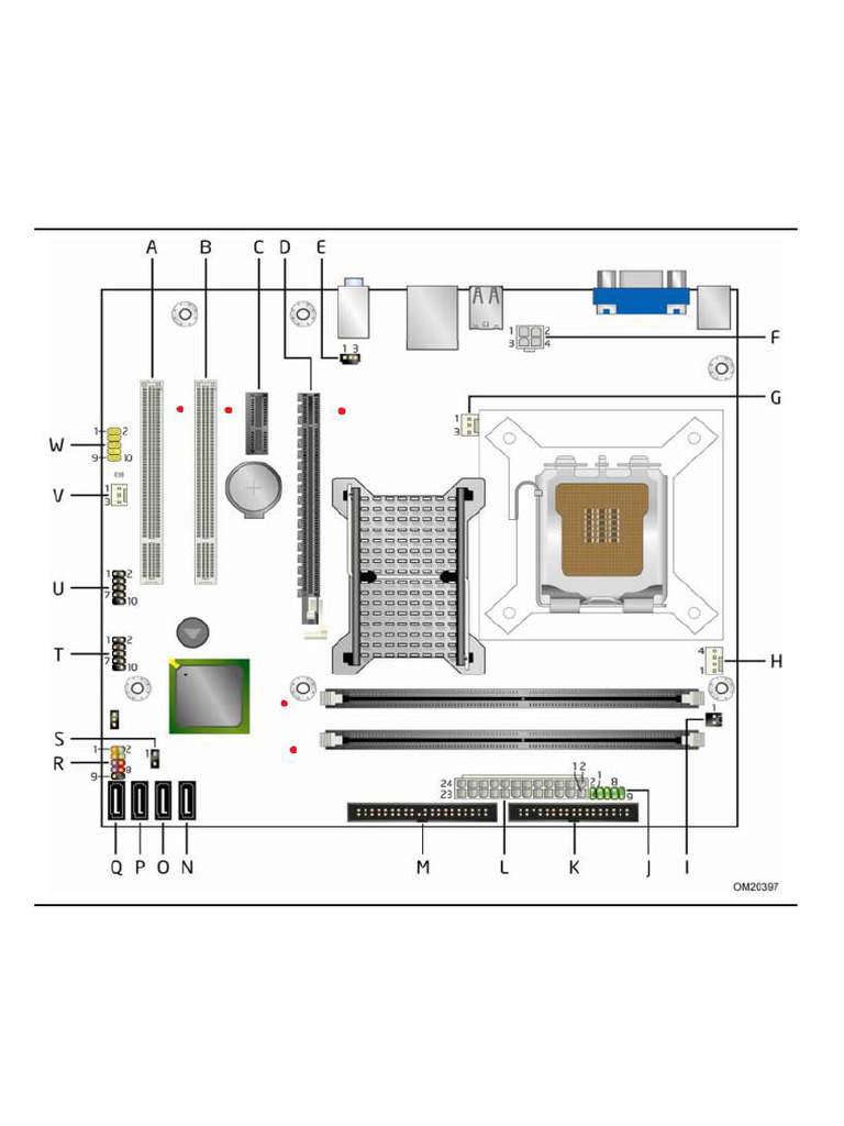 Intel DG31PR Diagrama | PDF