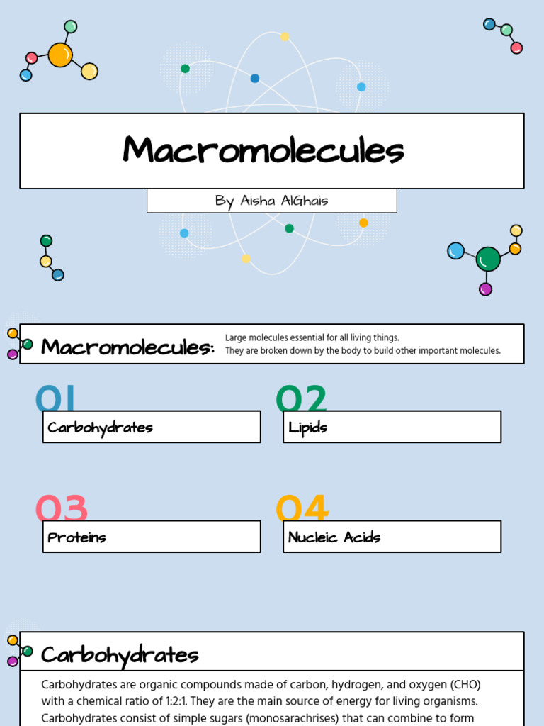 Science Summative - Macromolecules | PDF