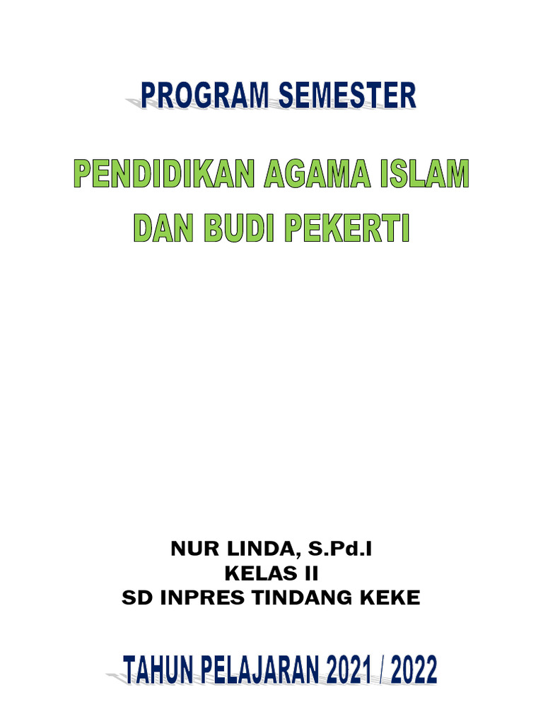 Prosem 2021 2022 | PDF