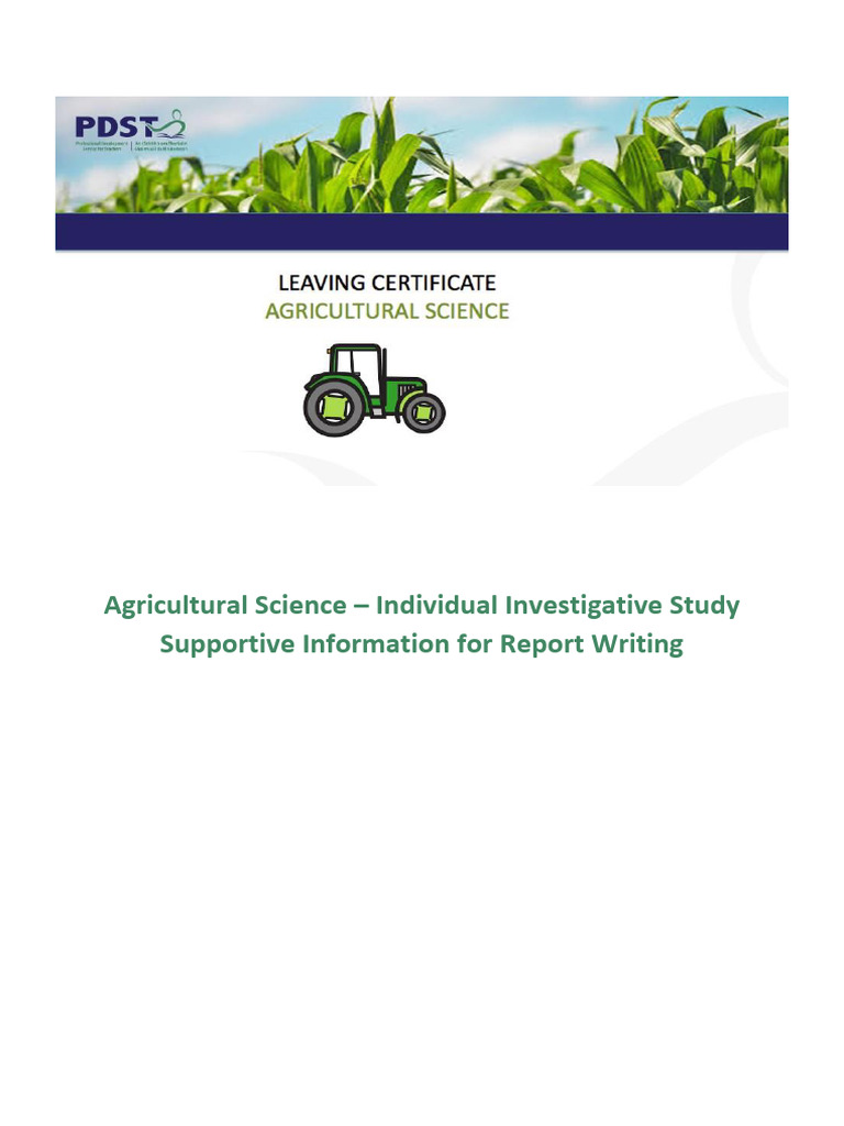 Agriculture | PDF | Reading Comprehension | Data