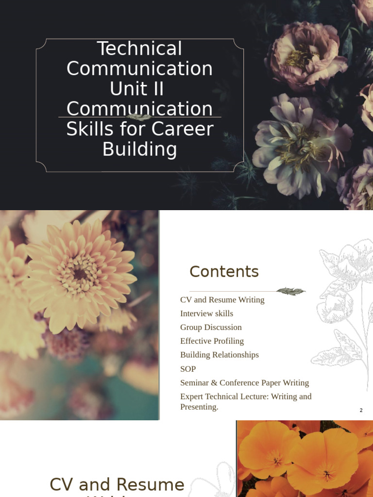 TC II | PDF | Résumé | Communication