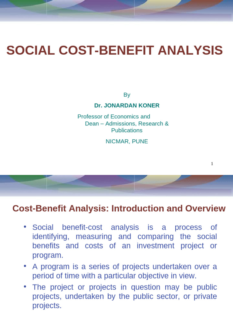 Cost Benefit Analysis | PDF | Cost–Benefit Analysis | Economic Surplus