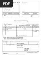 Declaration Cnas Trimestrielle Déverrouillé | PDF